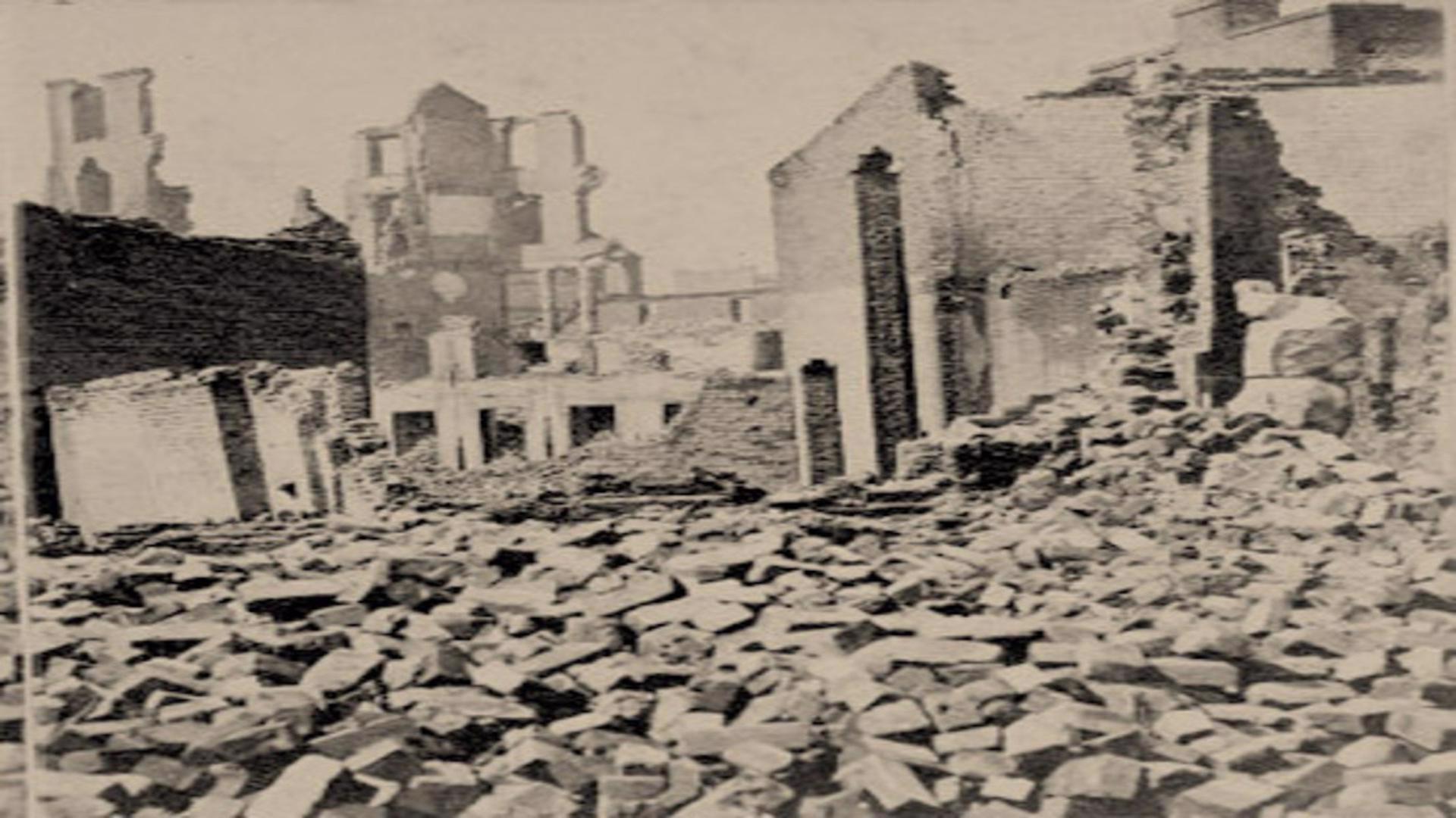 The Burning Of Richmond During The Civil War