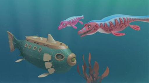 Dinosaur Train Mosasaurus