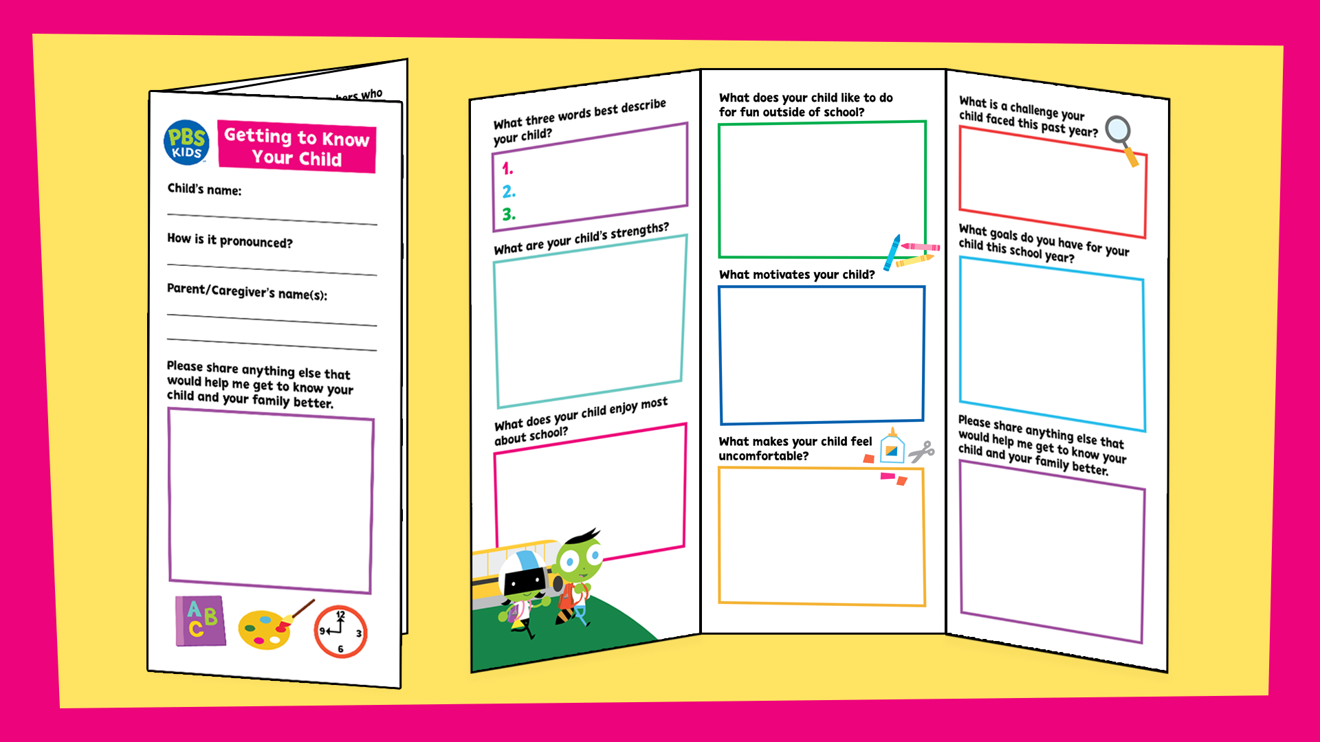 Get To Know Your Kids A Little Better Free Printable Worksheets