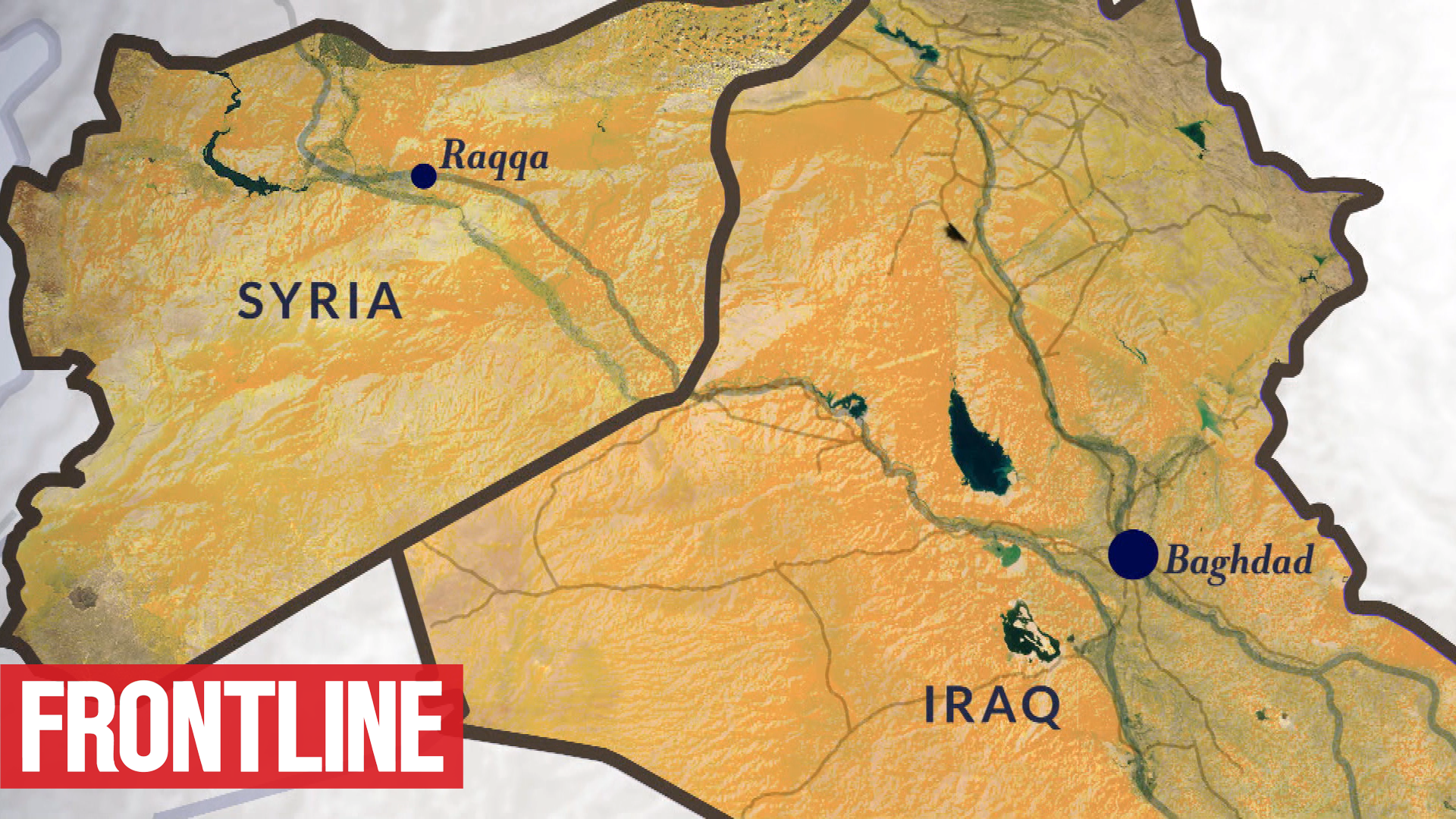 Syrian Civil War Frontline Map