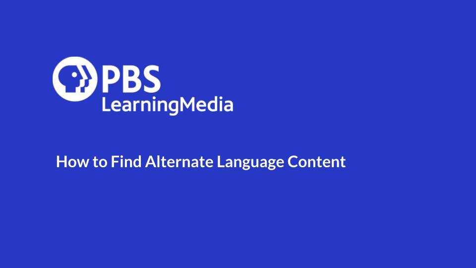 PBS LearningMedia